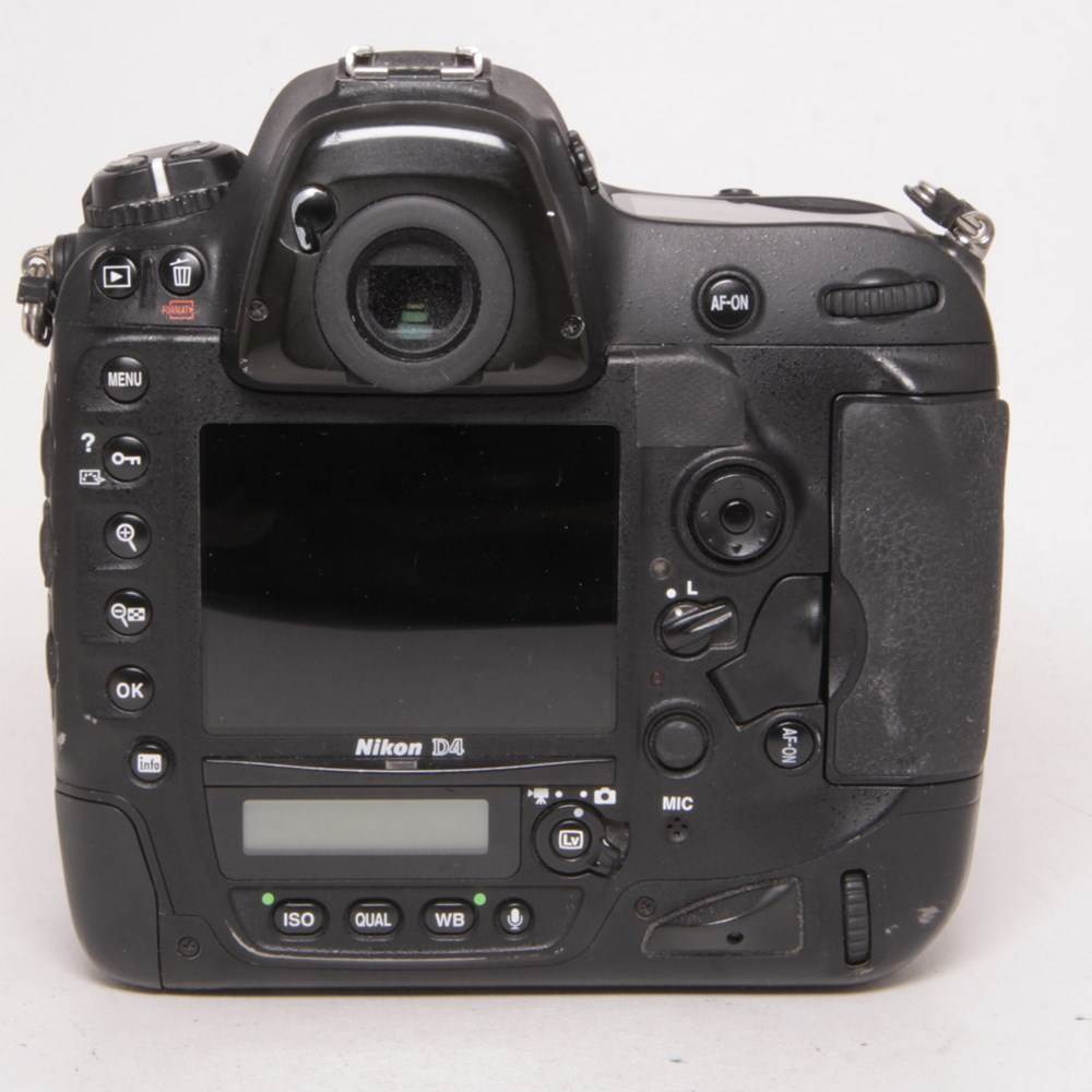 Used Nikon D4 Camera | Park Cameras