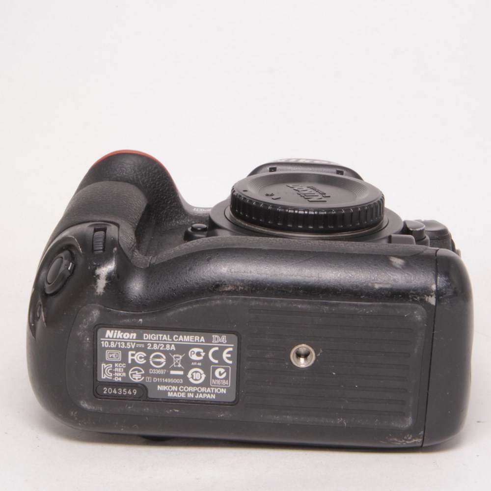 Used Nikon D4 Camera | Park Cameras