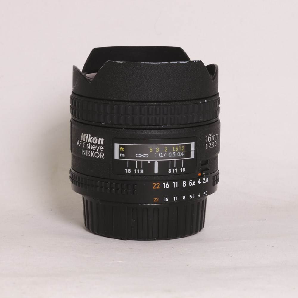 Used Nikon 16mm f/2.8D F Mount Lens | Park Cameras