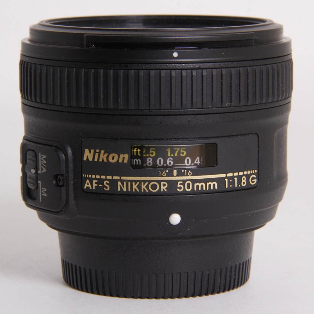Used Nikon 50mm f/1.8G F Mount Lens | Park Cameras