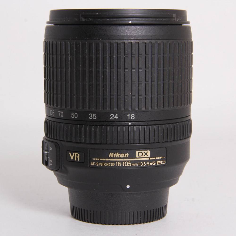 Used Nikon 18-105mm f/3.5-5.6G VR F Mount Lens | Park Cameras