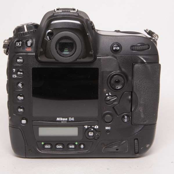 Used Nikon D4 Camera | Park Cameras