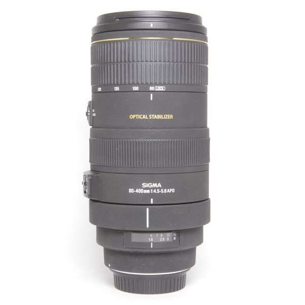 Used Sigma 80-400mm F/4.5-5.6 EX DG APO OS HSM EF Mount Lens | Park Cameras